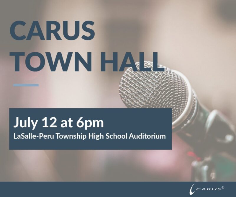 Carus to Host Second Community Town Hall on July 12 | Carus